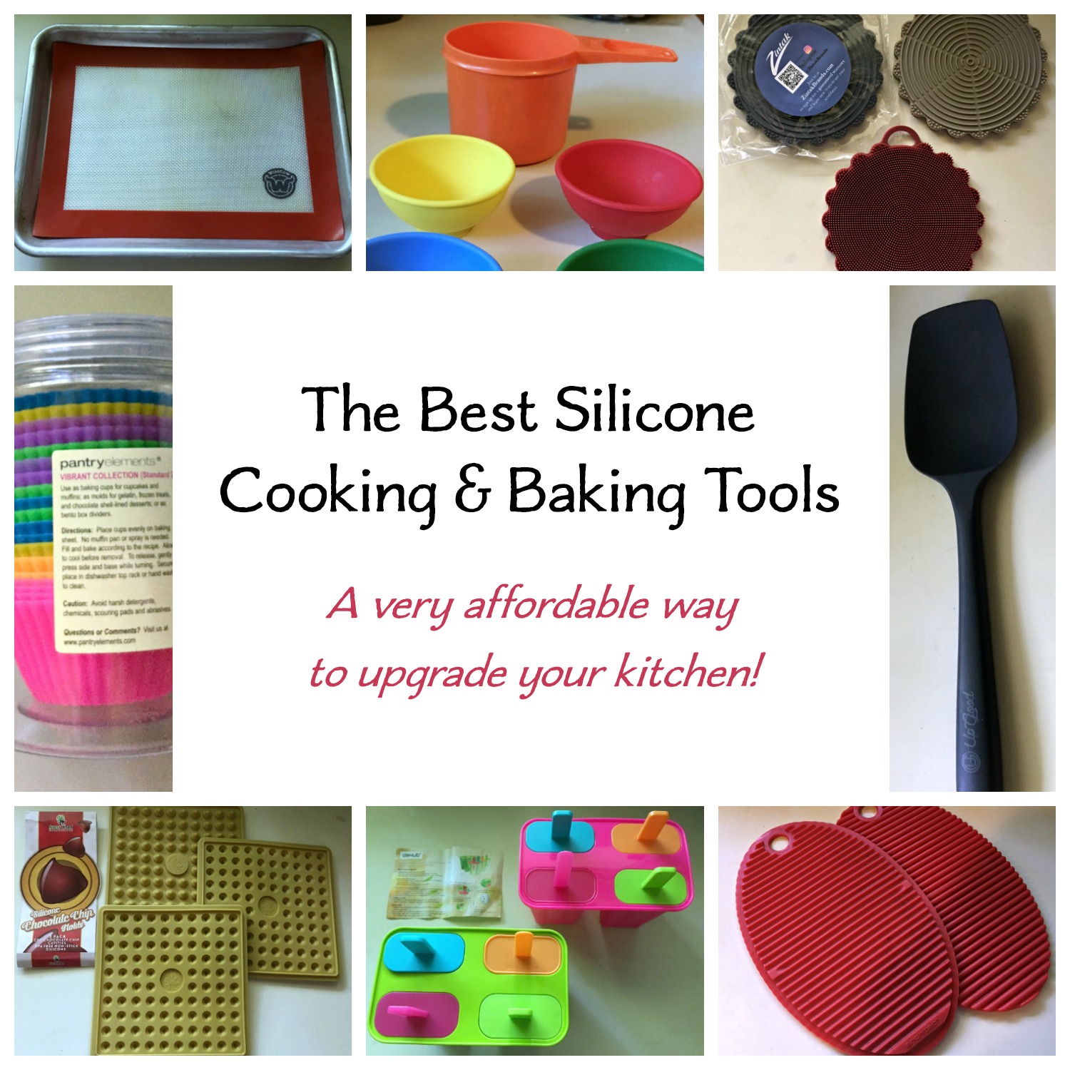 Silicone Kitchen Tools & Accessories for Cooking & Baking Enthusiasts