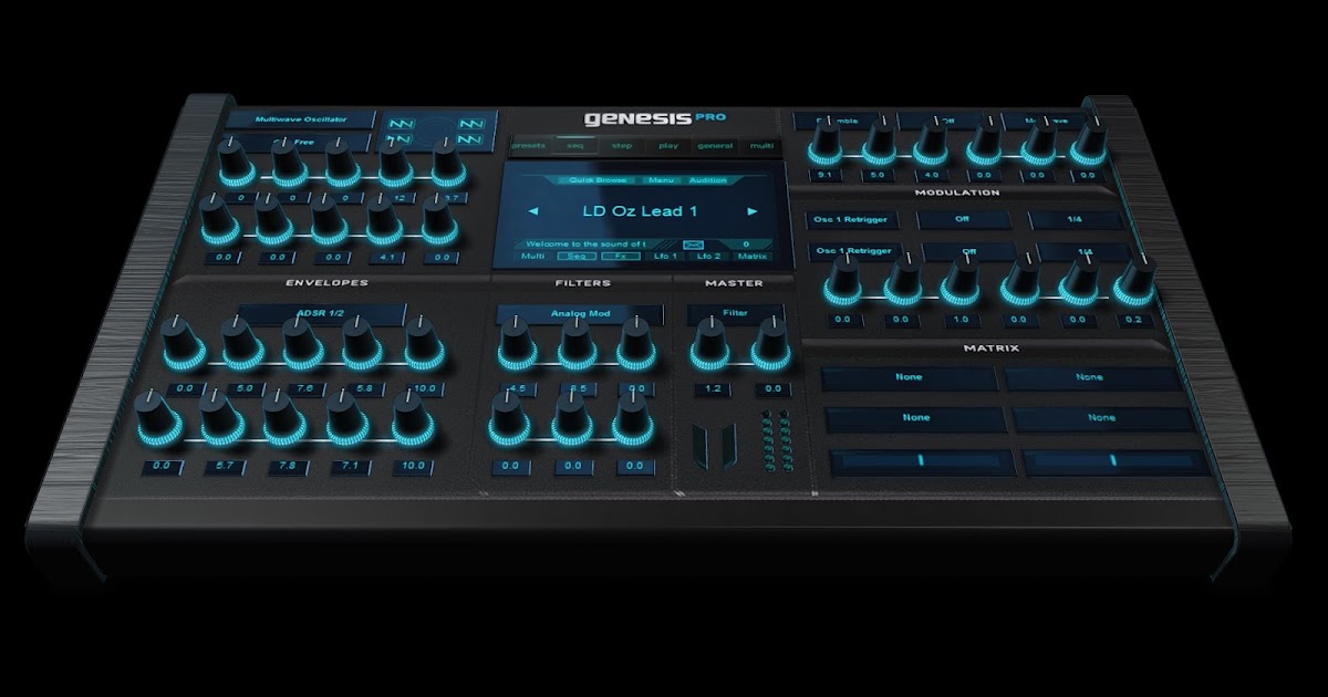 Genesis Pro quer revolucionar sintetizadores digitais por €1 | Aberto ...
