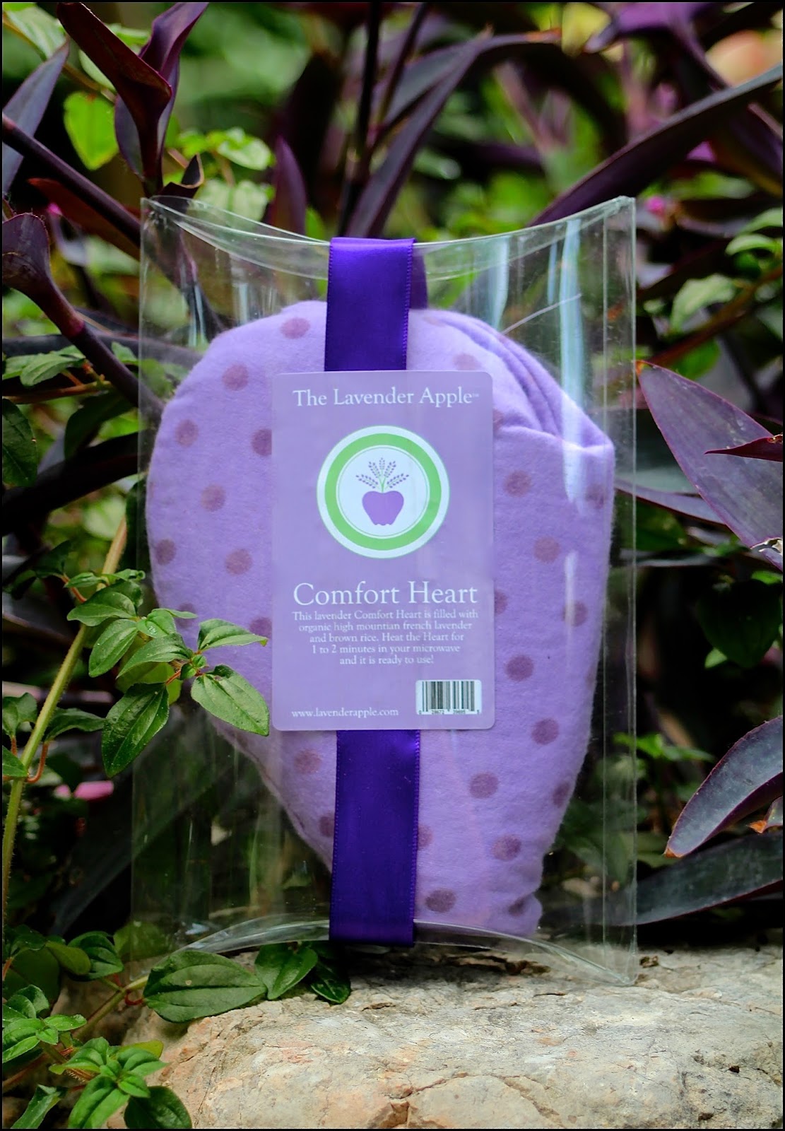 Lavender Comfort Hearts - The Lavender Apple