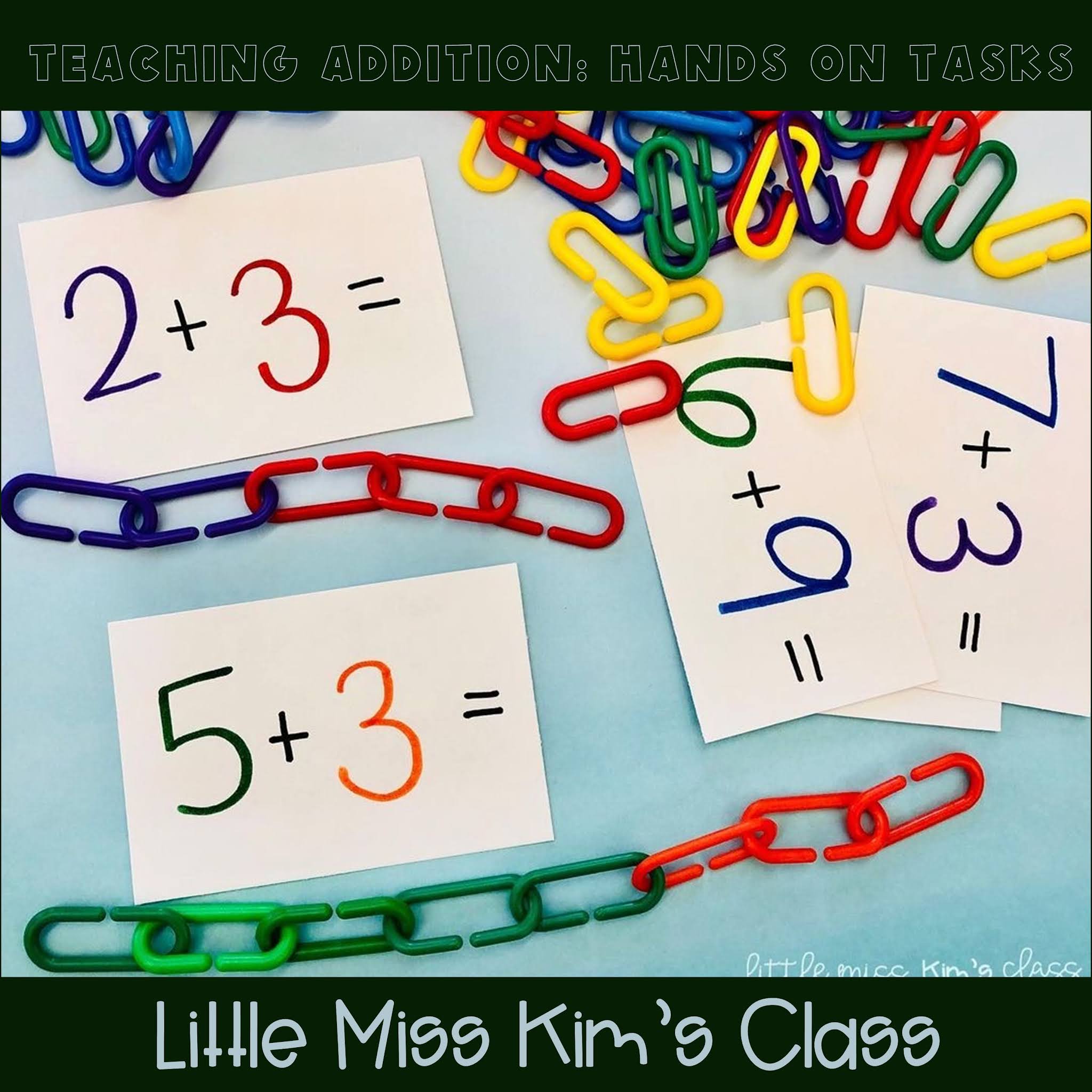 Little Miss Kim's Class: Activities & Freebies for Teaching Addition