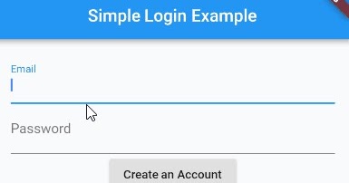 A simple login example using only TextFields and TextEditingControllers - Flutter Tutorial