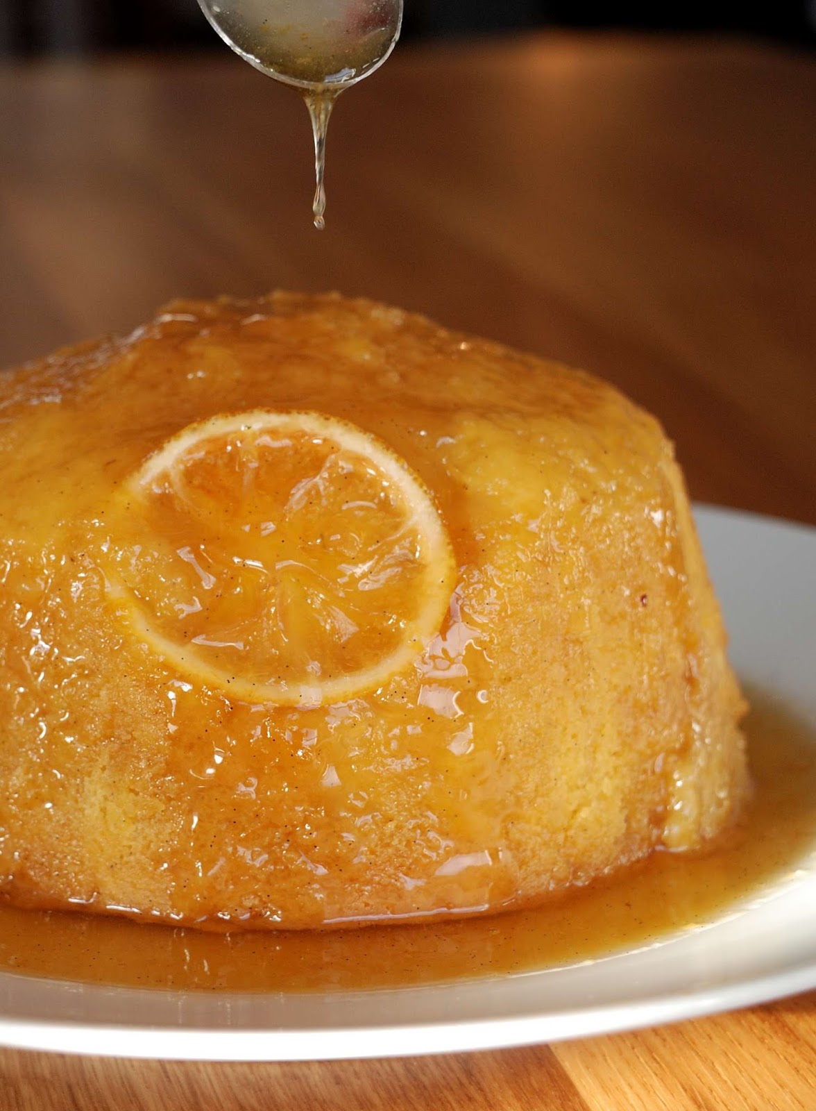 Pauline à la crème anglaise: Pudding traditionnel britannique au citron ...