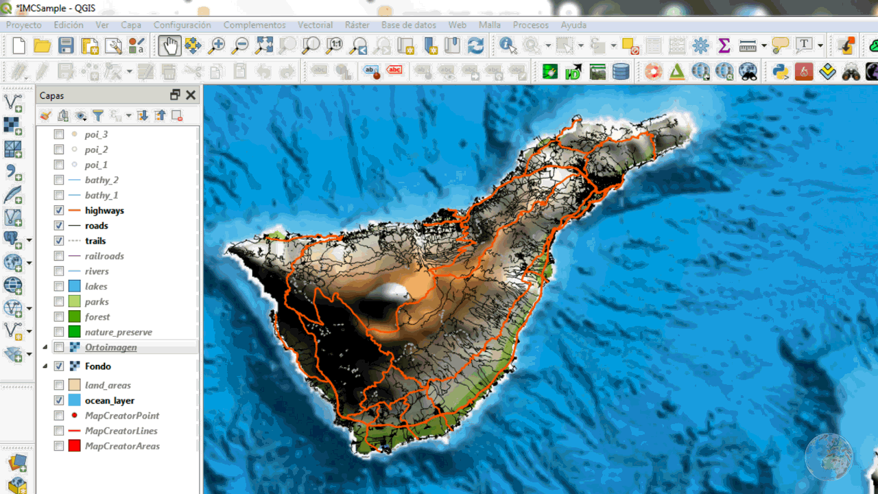 Cartografía Digital: Temas de mapa en QGIS.