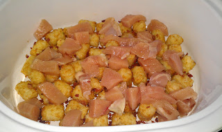 Growing to Four: Chicken Tater Tot Casserole