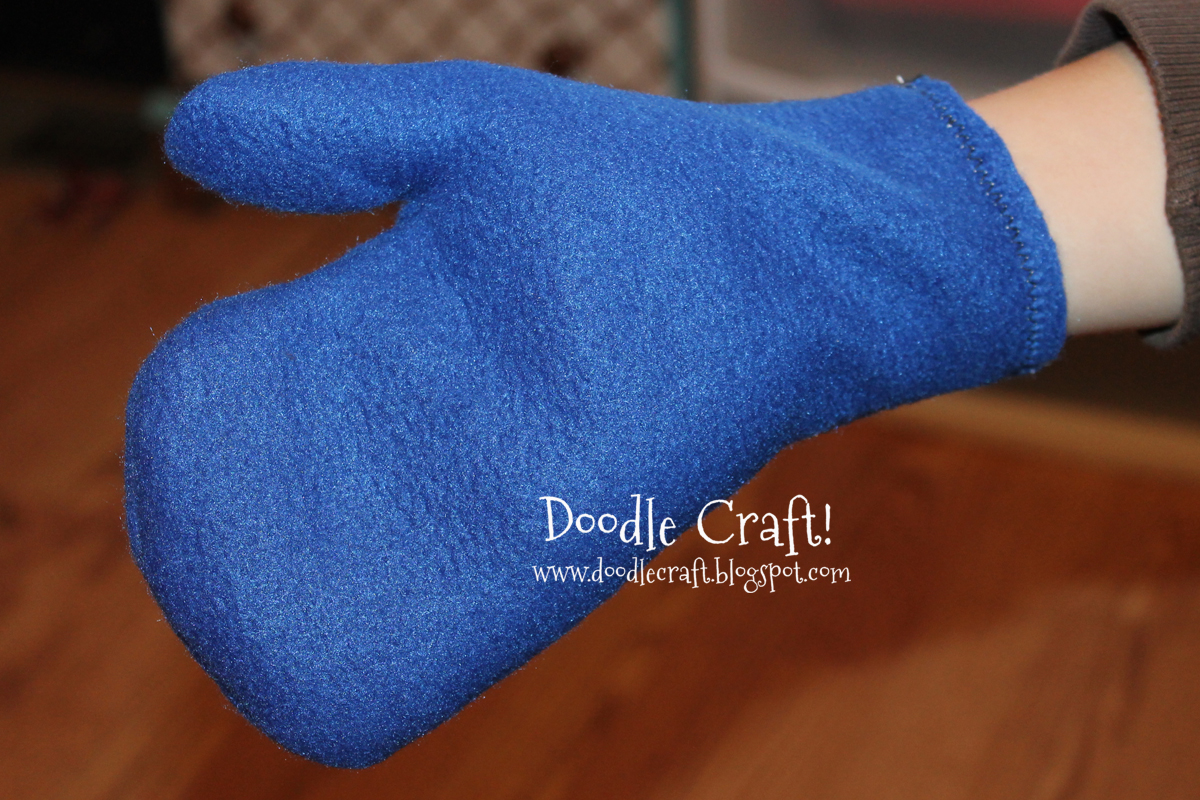Fleece Mittens for the Winter Blues!