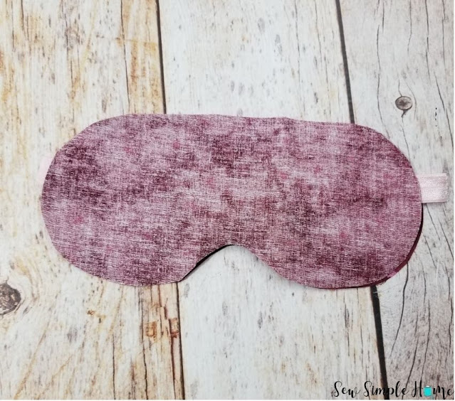 DIY Sleep Mask Pattern | Sew Simple Home