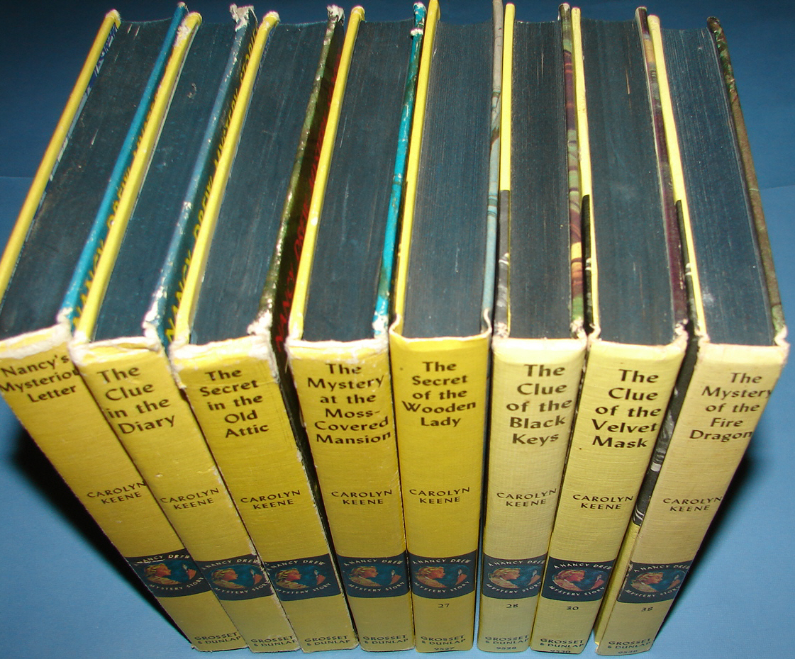Series Books for Girls: Nancy Drew Book Club Editions with a Possible ...