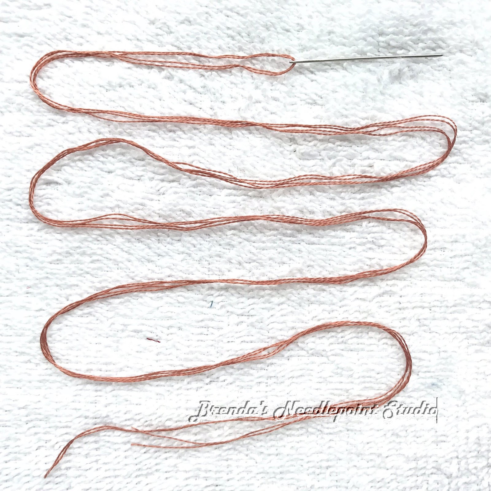 Brenda's Needlepoint Studio: Threading a Needle - 9/13/18