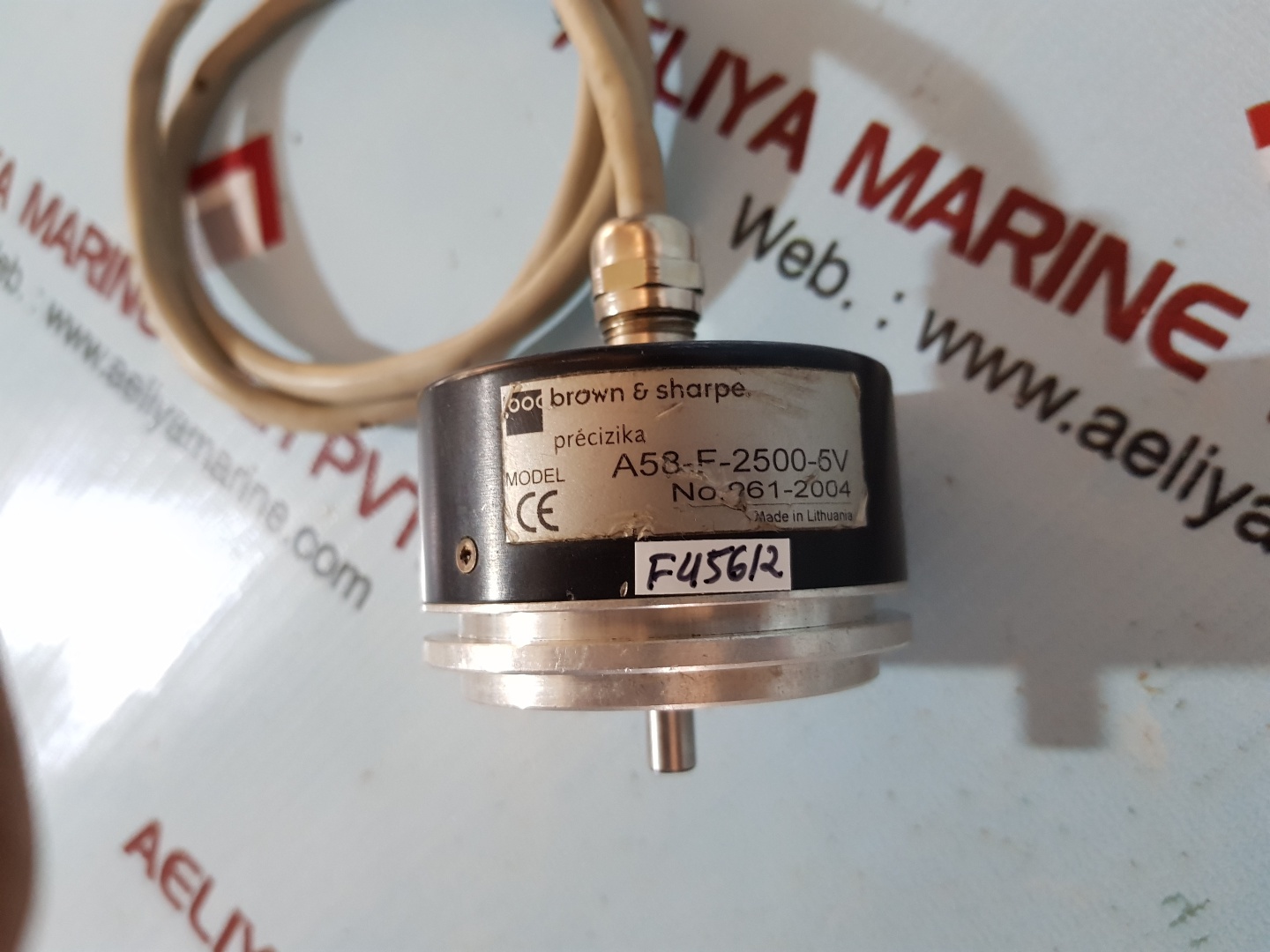 BROWN & SHARPE A58-F-2500-5V ENCODER - Aeliya Marine