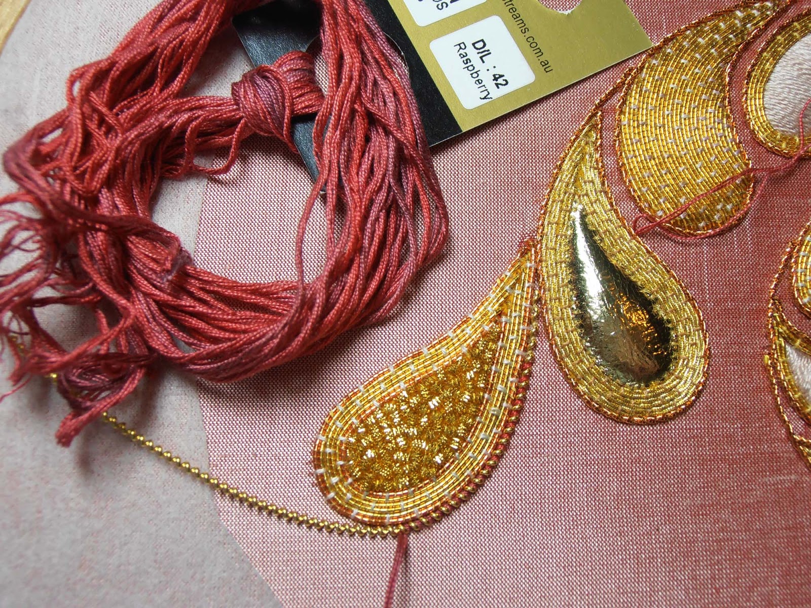 Goldwork Finished