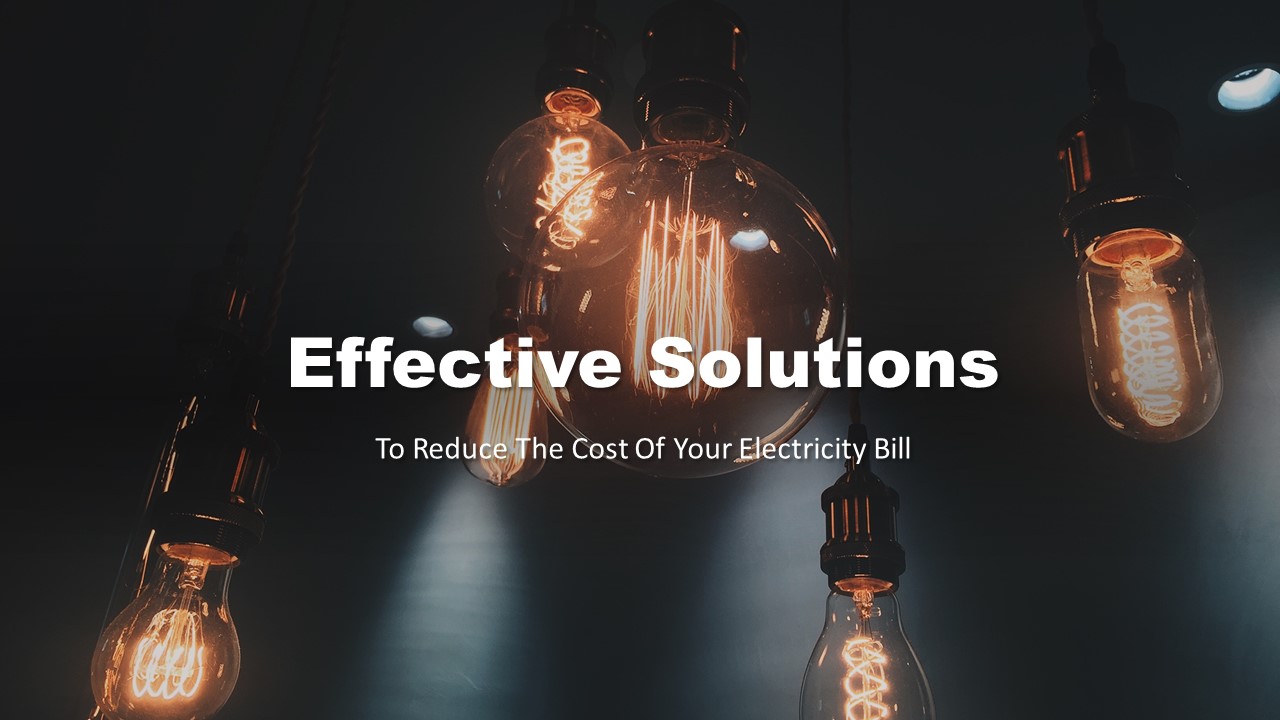 Effective Solutions That Will Help You Reduce The Cost Of Your ...