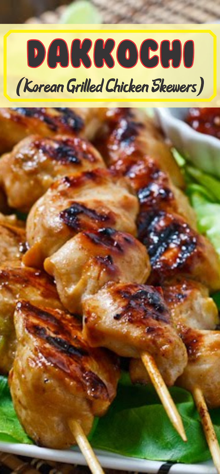 Dakkochi (Korean Grilled Chicken Skewers) | Floats CO