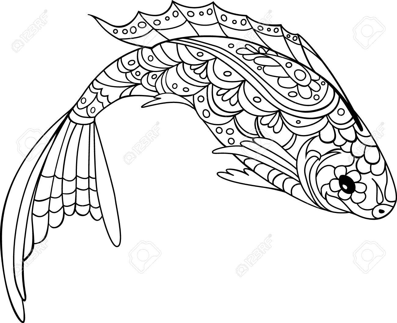 Fish Coloring Pages For Adults ~ Coloring Pages
