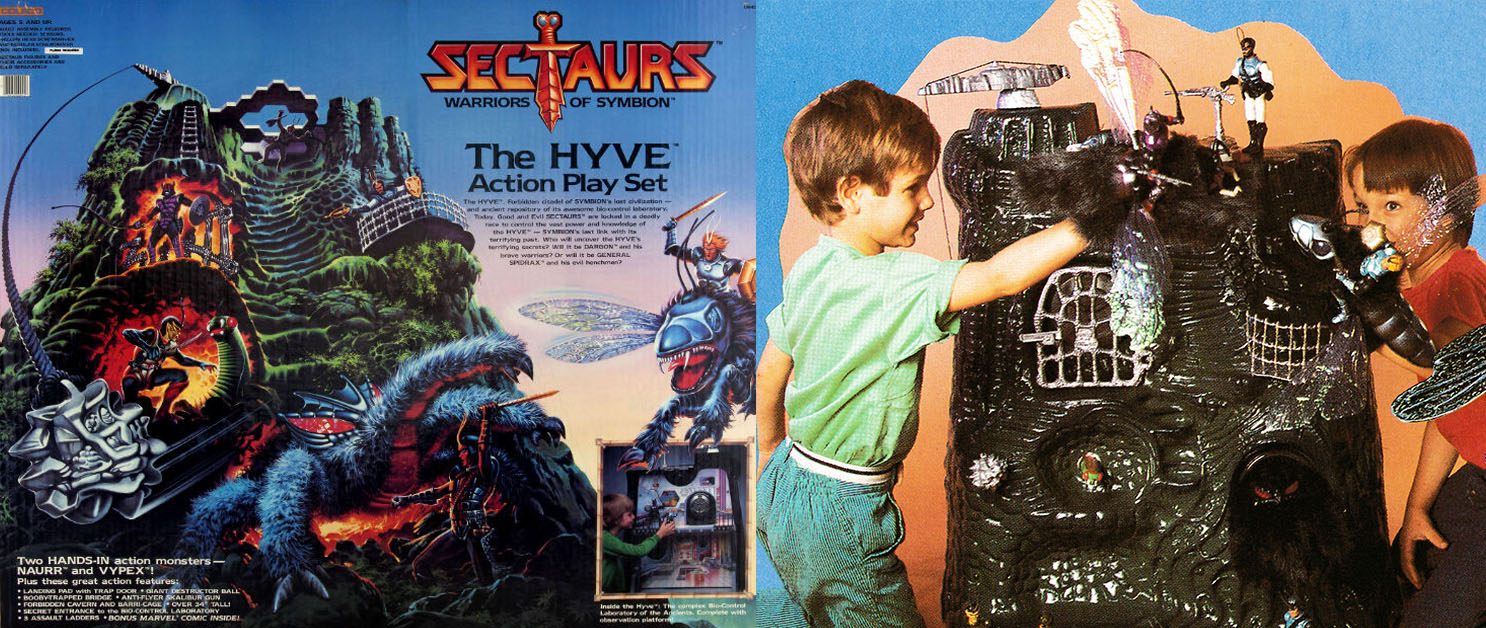 Sectaurs, i terribili uomini-insetto... cugini di Rambo (eh?)