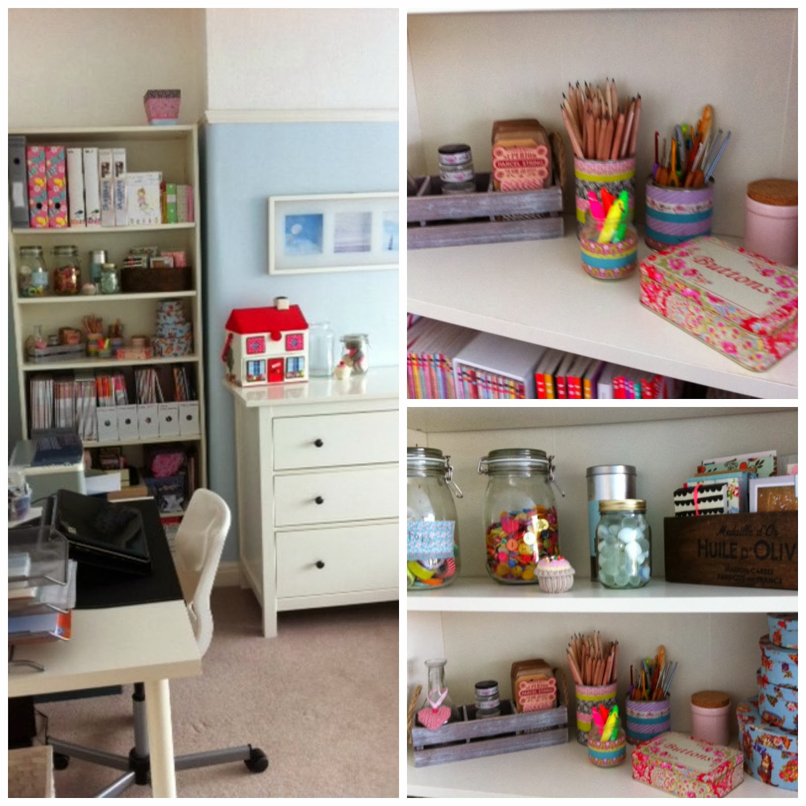 sweetpea family: craft room tidy ................