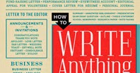 How To Write Anything