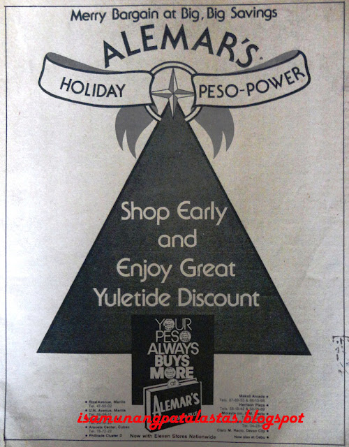 ISA MUNANG PATALASTAS: 259. Send Your Cards Early: NATIONAL BOOK STORE ...