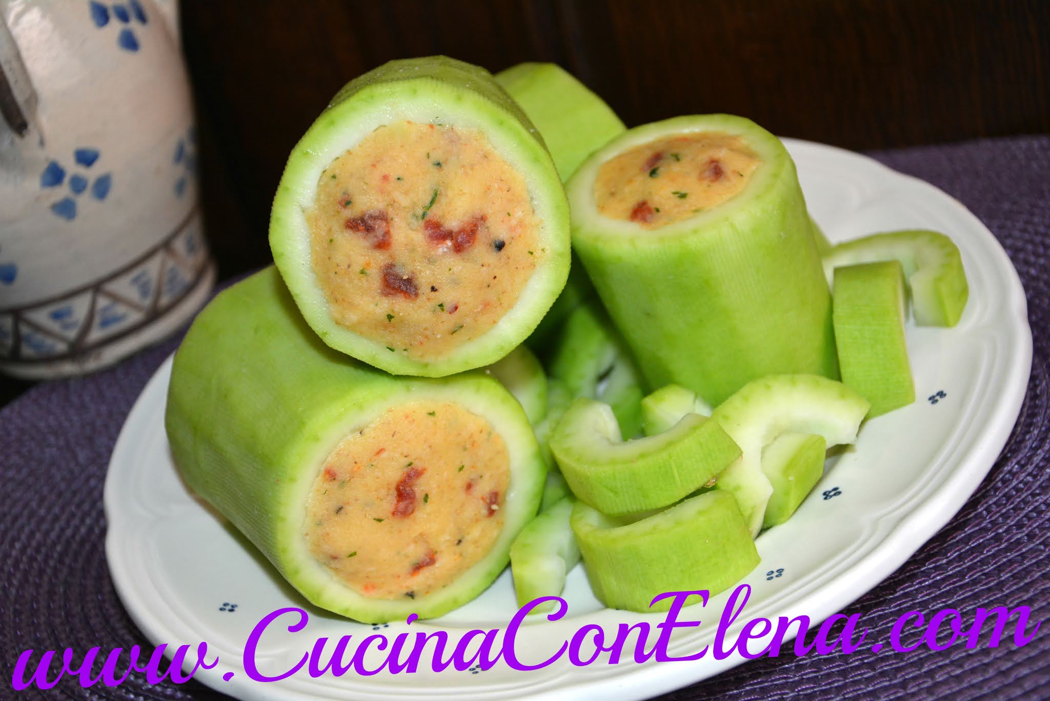 Cucina Con Elena!: Cucuzza Longa Chjinë (Zucca Lunga Ripiena)