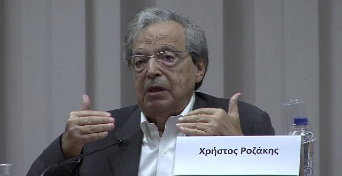 Ποιος ειναι ο Ροζακης ο Προεδρος του επιστημονικου Συμβουλιου του ΥΠ ...
