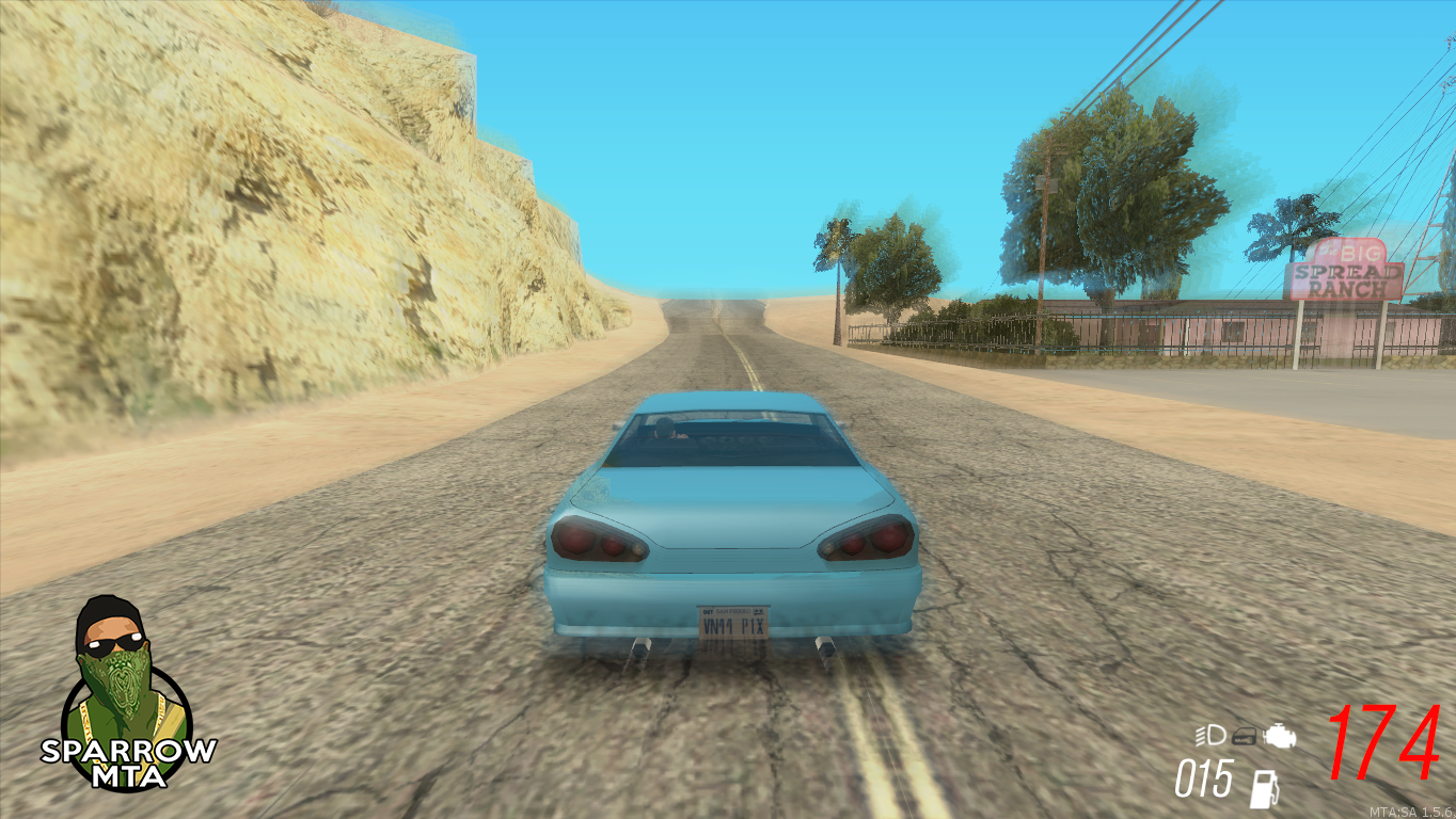 MTA SA Digital Speedometer Scripti