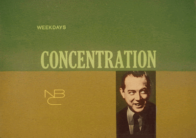 Classic Television Showbiz: Concentration (1967)
