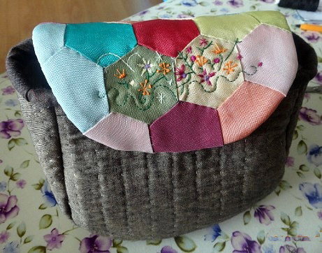 Hexagon Patchwork Bag ~ DIY Tutorial Ideas!