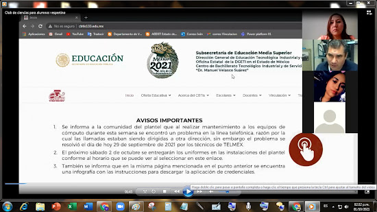 Departamento de Vinculación con el Sector Productivo del CBTis 133 ...