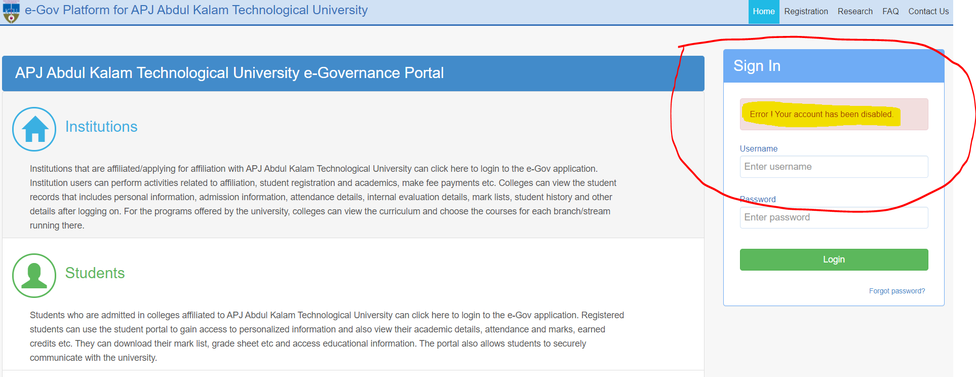 How do I recover my disabled KTU account? | KTU Students - Engineering ...