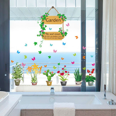 12 Best Garden Themed Wall Sticker Design Inspirations for Wall ...