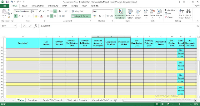 Procurement Management Plan Templates - Free Download