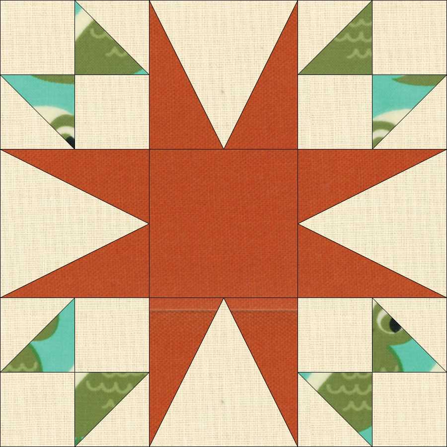 Tops to Treasures: S'more Rows.3 Exploding Stars