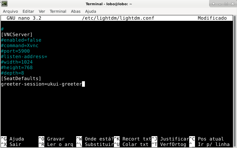 Alterar tema greeter do gerenciador de login Lightdm