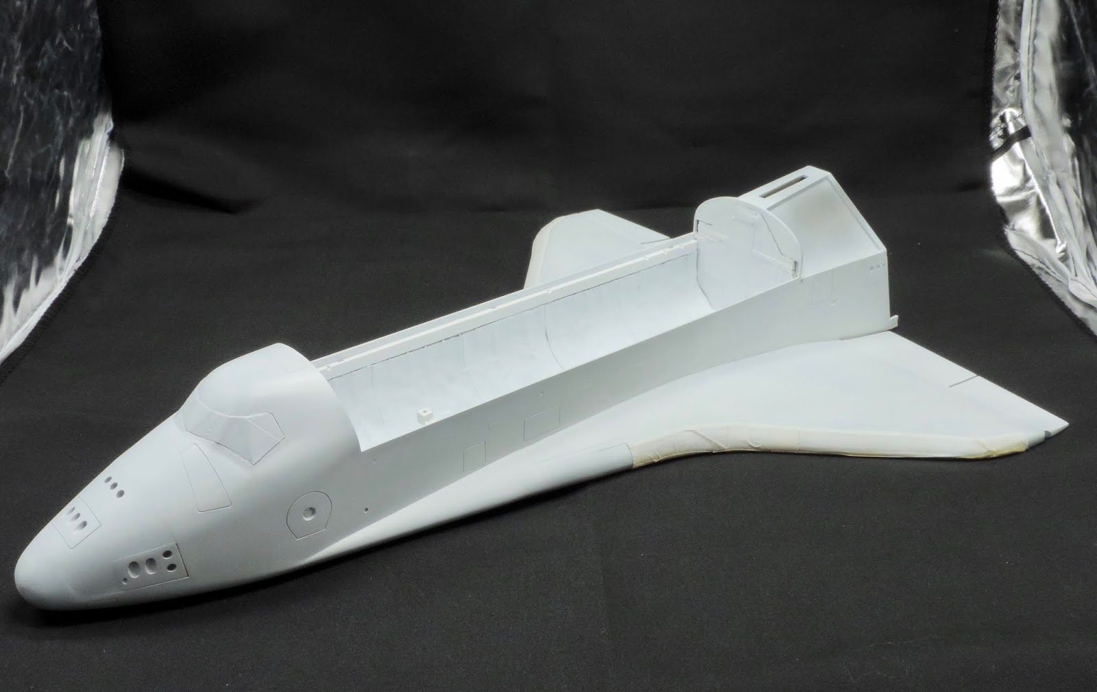 Pete's Model World : Space Shuttle Painting