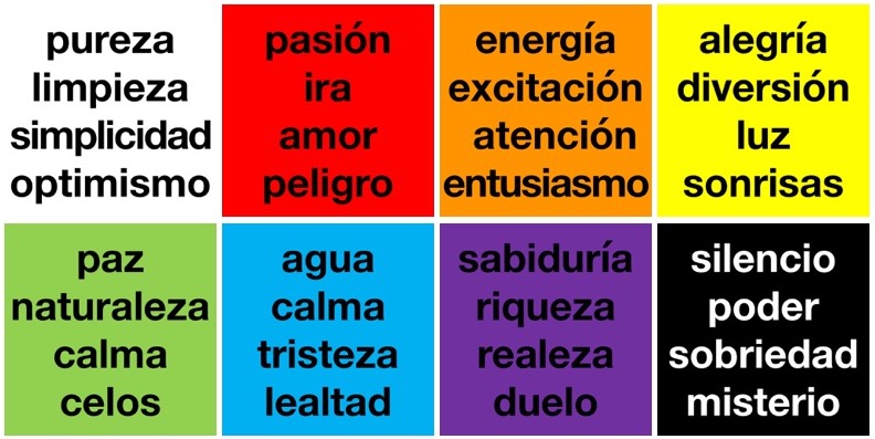 El significado del color