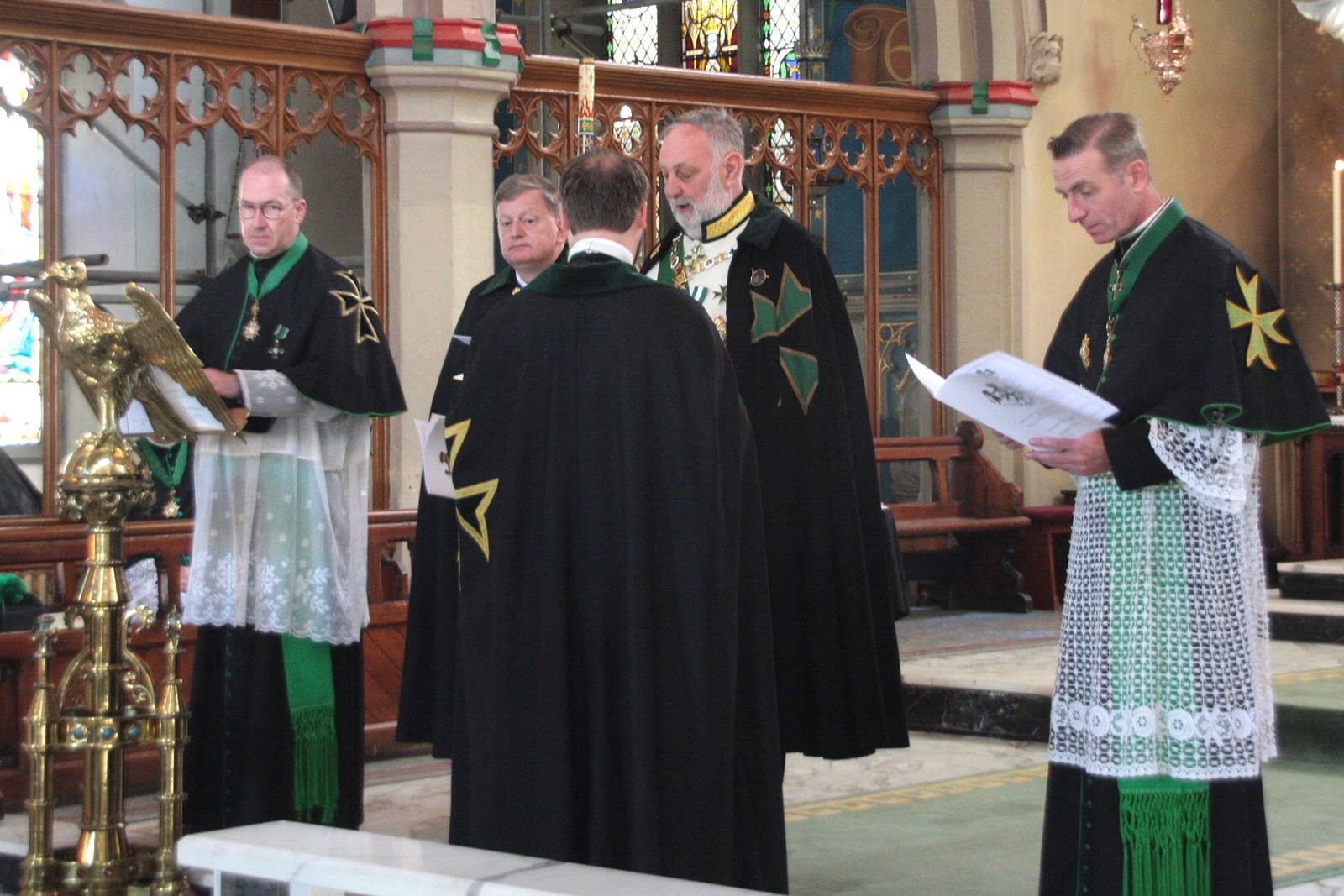 GRAND PRIORY OF GREAT BRITAIN: Investiture Mass with Bishop Robert Byrne