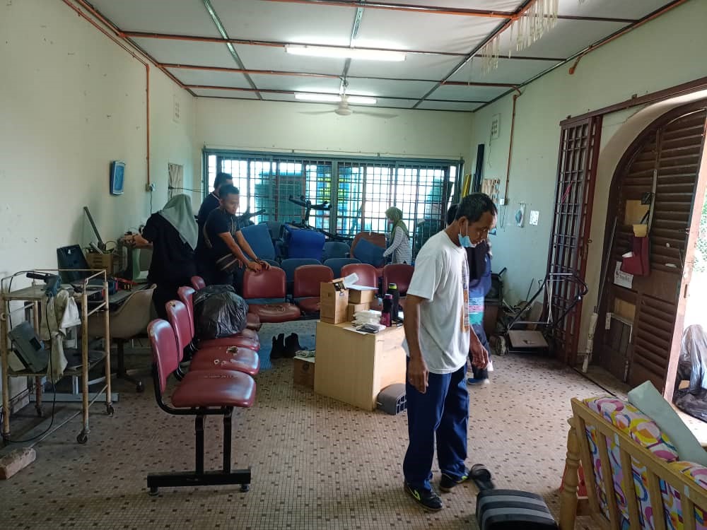 EKSA ZON NILAM : LAPORAN GOTONG -ROYONG STOR UNIT BAKAS 26.02.2021