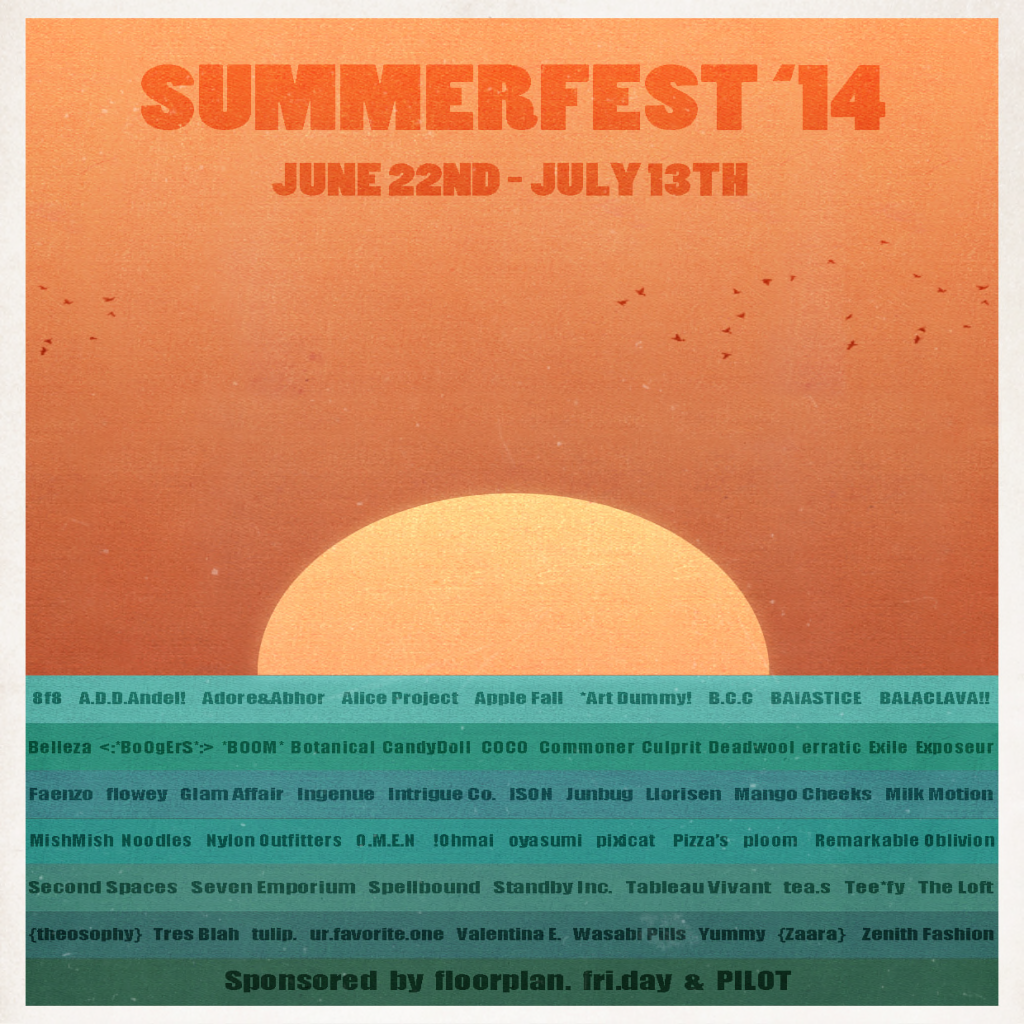 .Summerfest TODAY. | .FATALLY STYLISH.