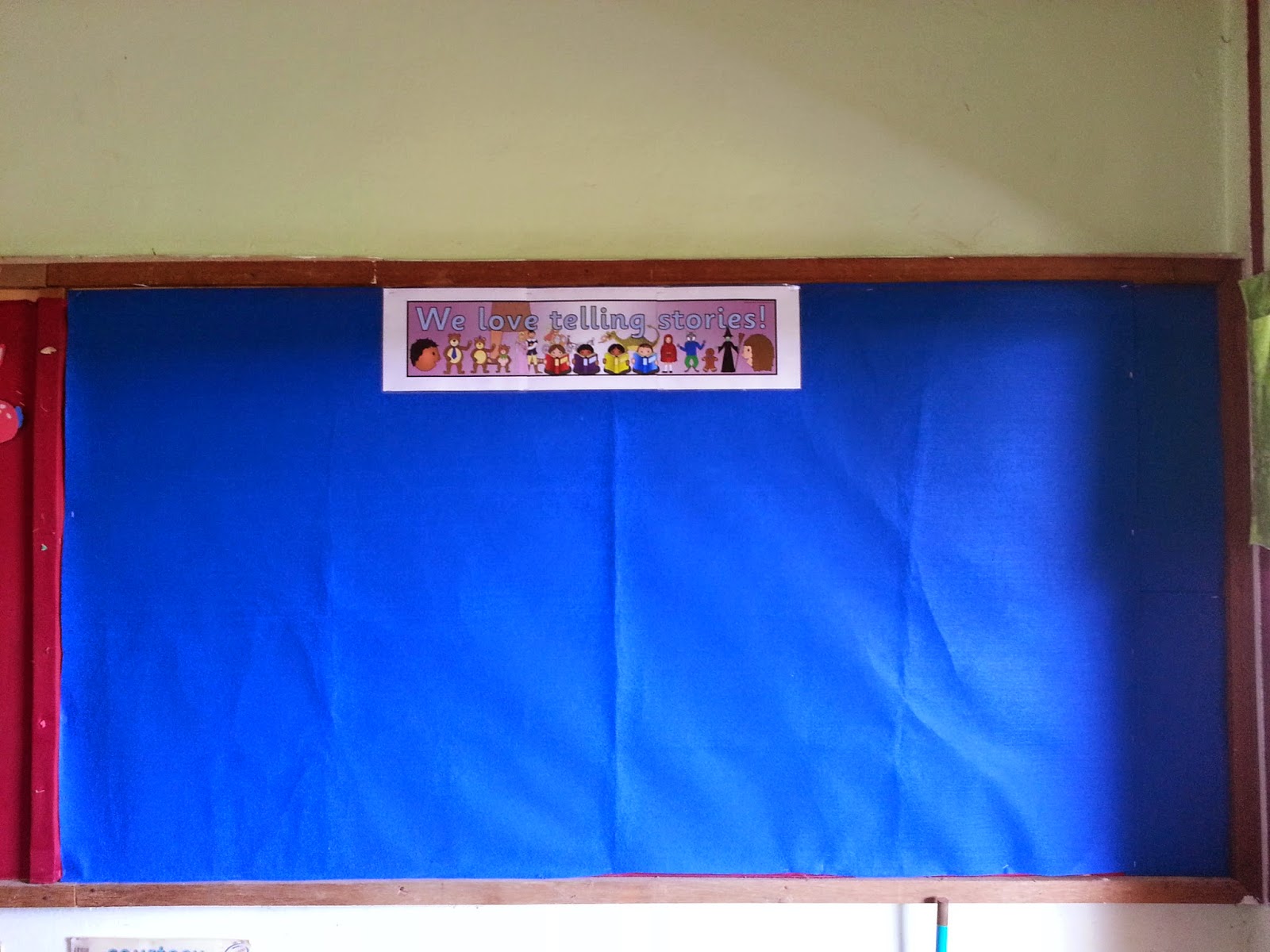 I am a Teacher: Velcro Story Board