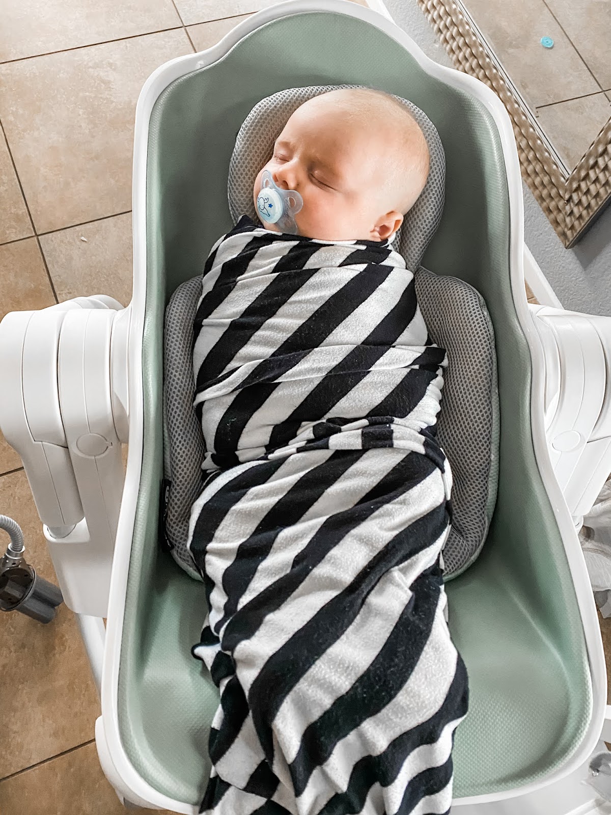 Oribel Cocoon Highchair | Review for Newborn Position