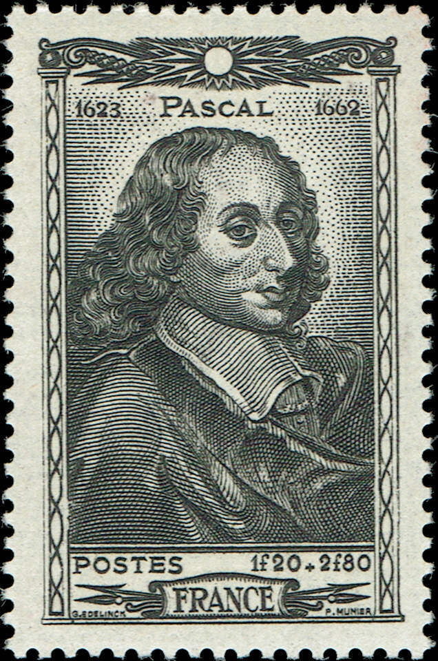 Philately and Stamp Collecting: August 19th in stamps Blaise Pascal ...