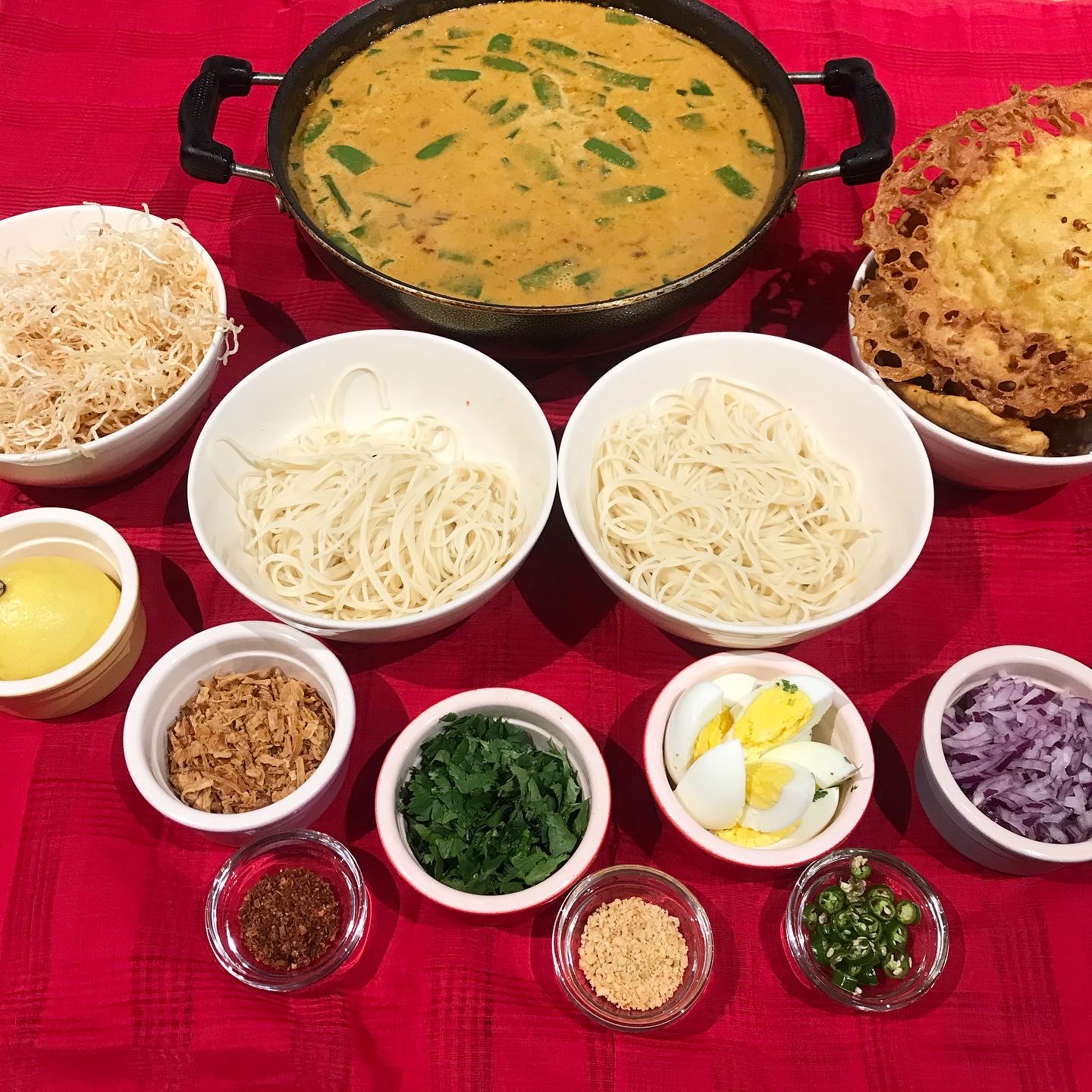 Jhovaan - Meal (in Konkani): Recipe : Manglorean Burmese Khow Suey ...