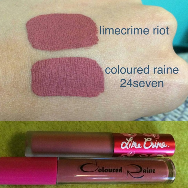 Dupethat: Lime Crime Riot Dupes