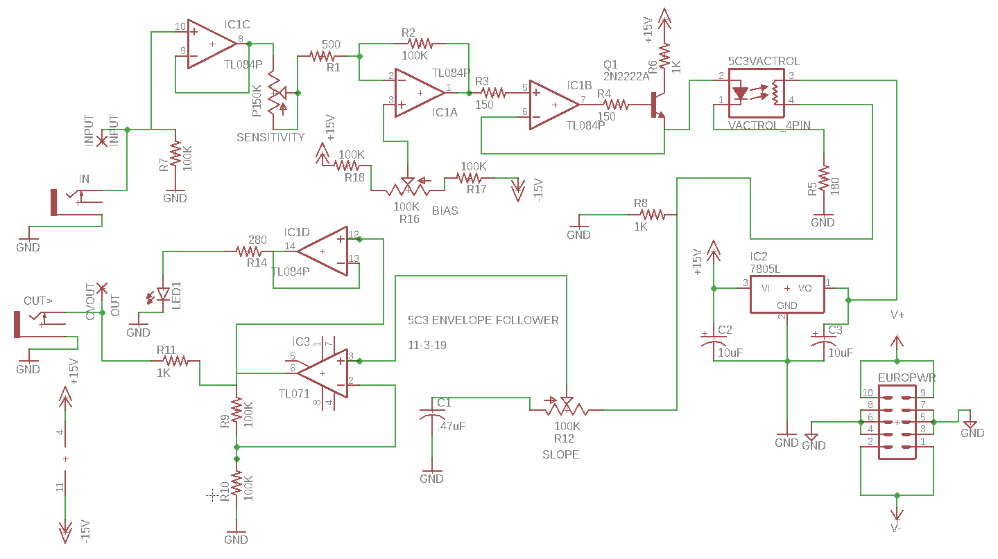 AUDIODiWHY : Vactrol Envelope Follower--From the Lab of Otto Wahh