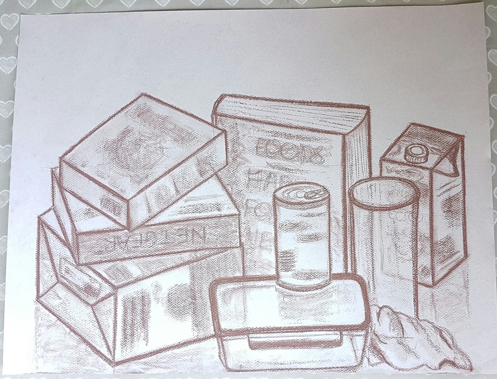 OCA - Drawing 1 - Drawing Skills: Project 2 - Exercise 1 Group objects