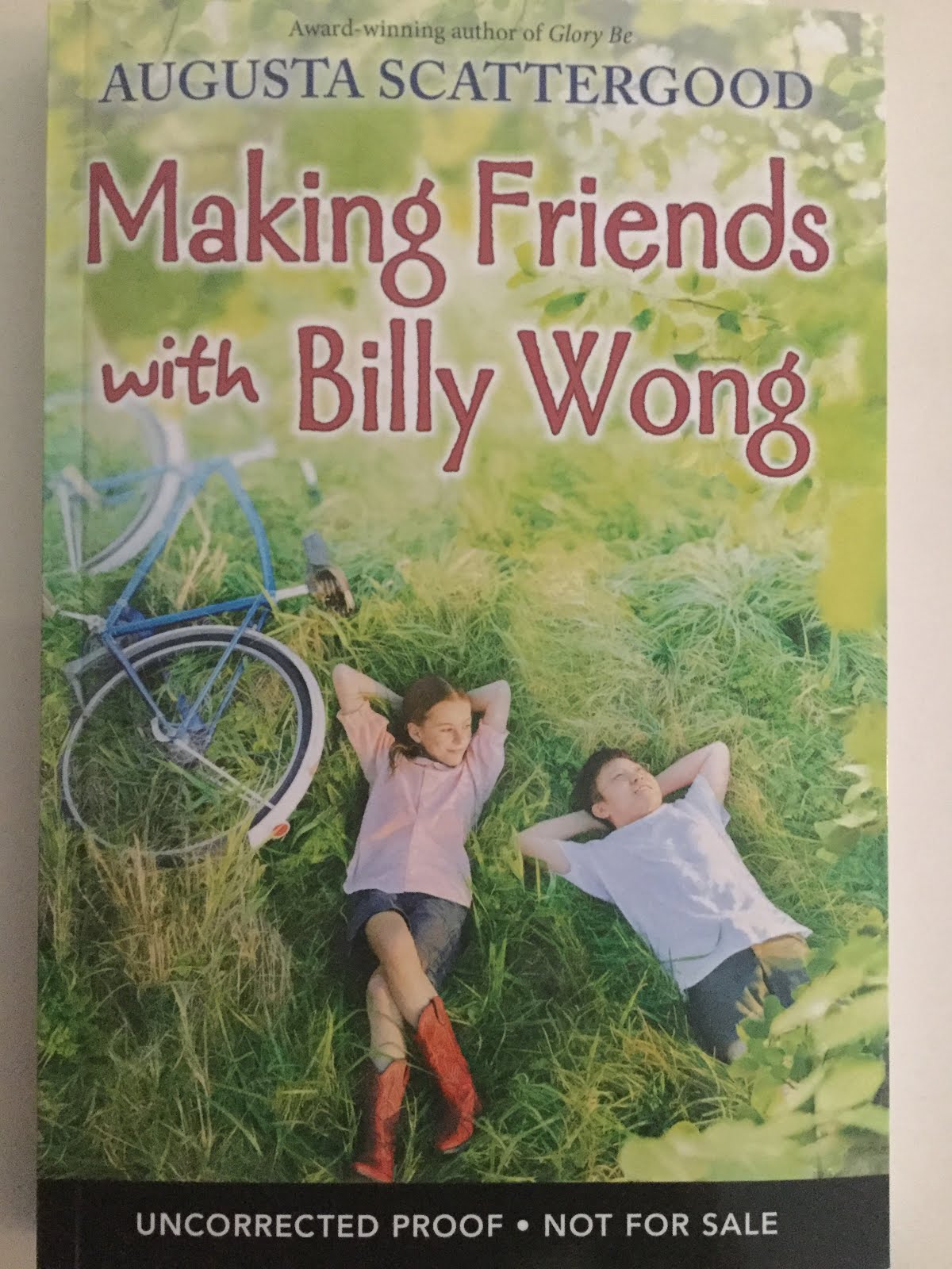 The Tales of a Reader: Making Friends with Billy Wong by Augusta ...