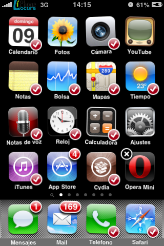 Los botones y partes principales del iPhone