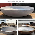Carbon Steel Elliptical Head Ends Cap for pressure vessel caps