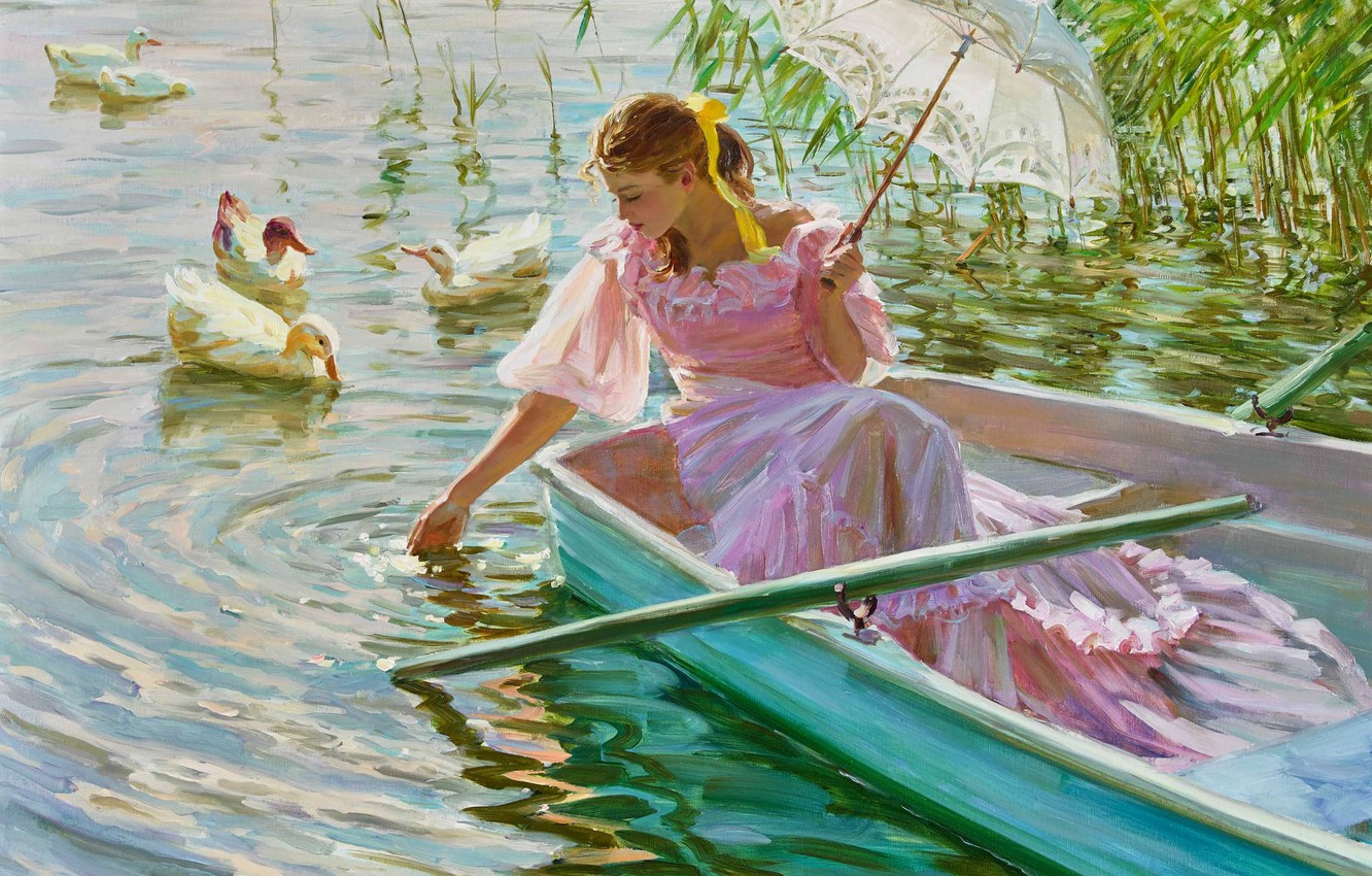 Alexander Averin, 1952 | Romantic / Genre painter : 네이버 블로그