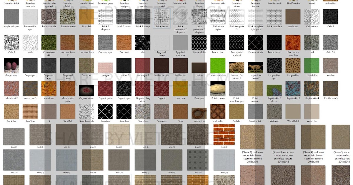 Textures Library Seamless HQ Collection Free Download