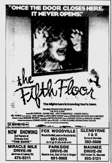Good Efficient Butchery: Retro Review: THE FIFTH FLOOR (1980)
